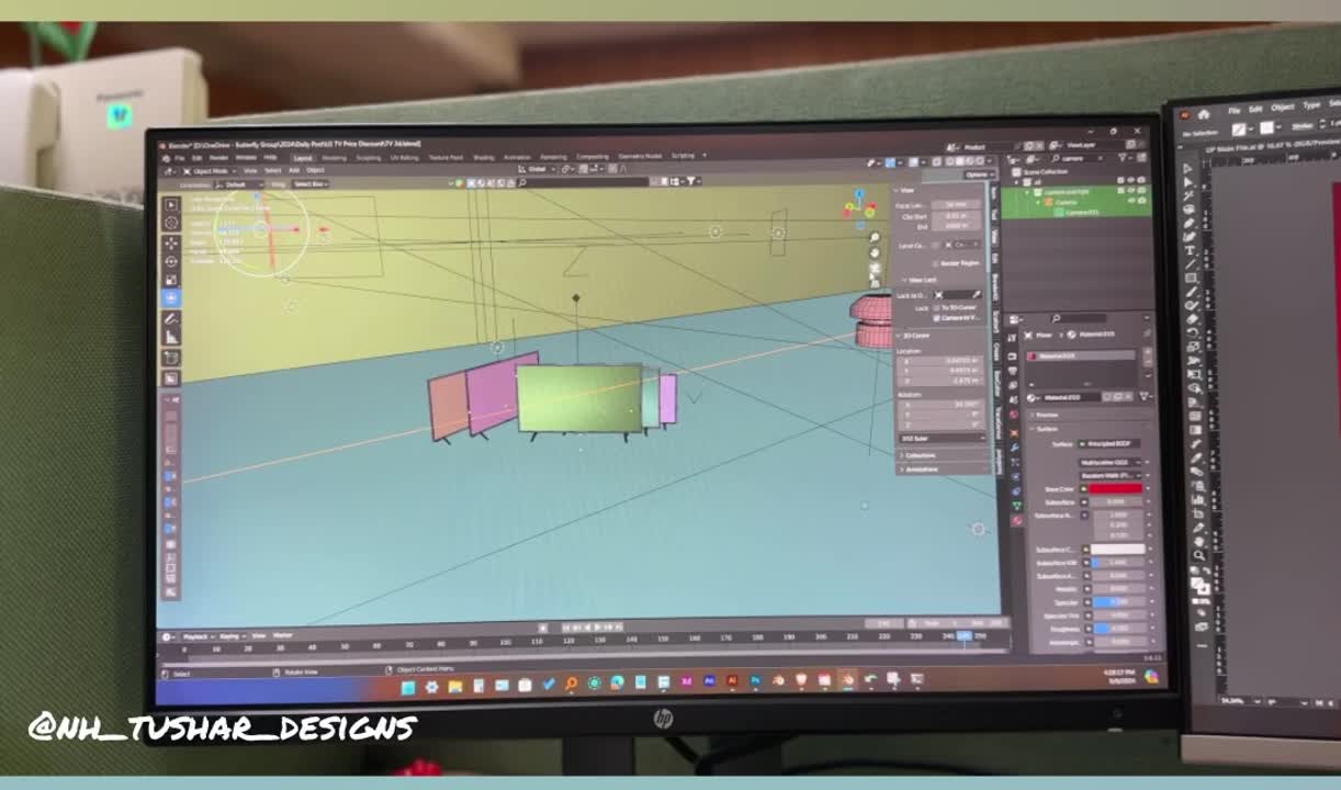 LG social media banner design using Blender and Photoshop | Md Nadim ... LG social media banner design using Blender and Photoshop | Md Nadim ...