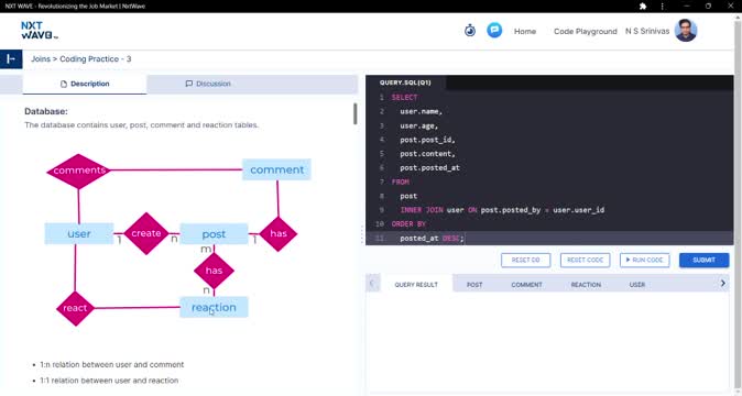 N S Srinivas Vanga on LinkedIn: #day23 #30daysofcodechallenge #sqlite # ... N S Srinivas Vanga on LinkedIn: #day23 #30daysofcodechallenge #sqlite # ...