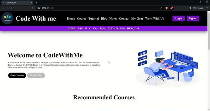 Designing a website using HTML and CSS | Gourav Sharma posted on the ... Designing a website using HTML and CSS | Gourav Sharma posted on the ...