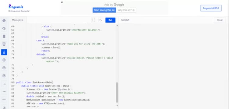 Amitrajit Majumder on LinkedIn: #java #internship #codsoft Amitrajit Majumder on LinkedIn: #java #internship #codsoft