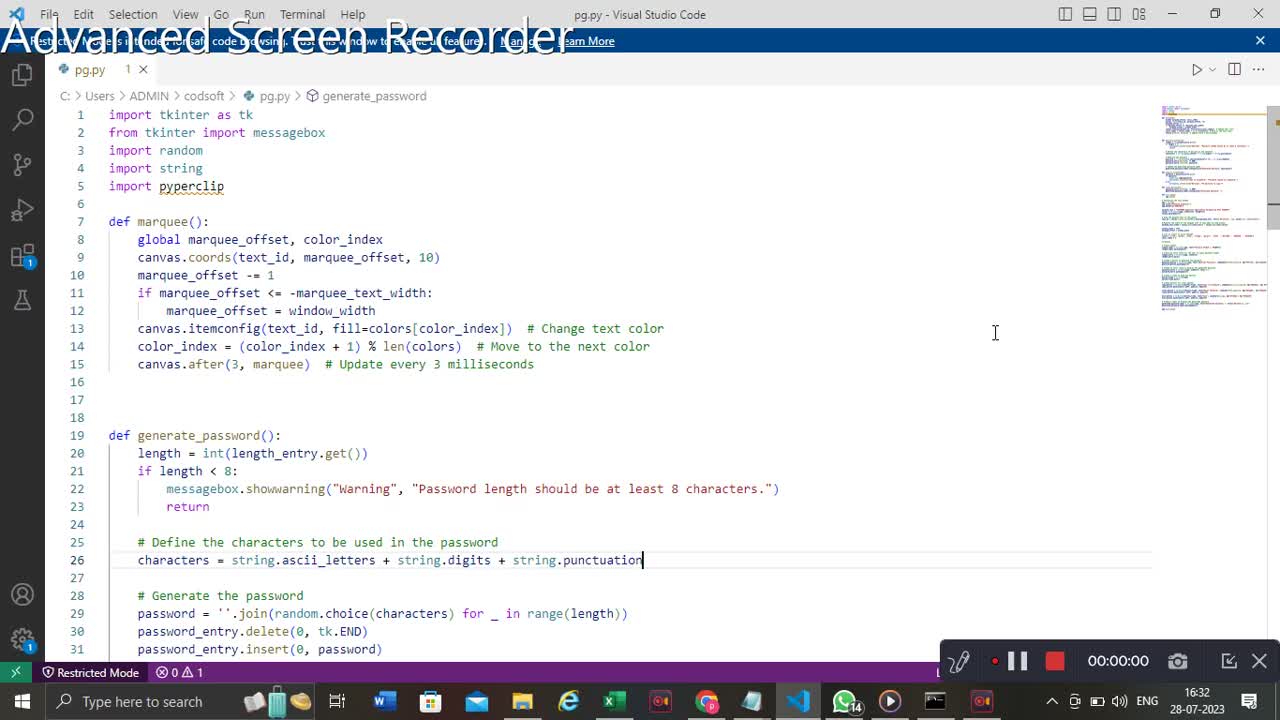 Pyla Sandeep on LinkedIn: #task3 #codsoft #pythonprogramming # ... Pyla Sandeep on LinkedIn: #task3 #codsoft #pythonprogramming # ...