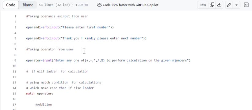 RIDHEEKSHAN ALLU on LinkedIn: #python #programming #calculator #codingfun RIDHEEKSHAN ALLU on LinkedIn: #python #programming #calculator #codingfun
