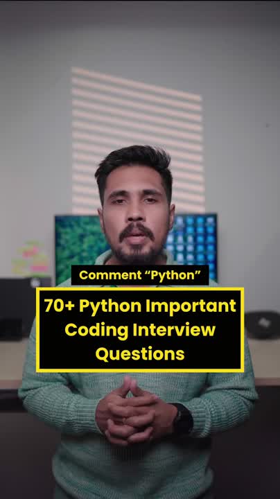 Rajeev Kanth on LinkedIn: #pythonprogramming #interviews #datascience # ... Rajeev Kanth on LinkedIn: #pythonprogramming #interviews #datascience # ...
