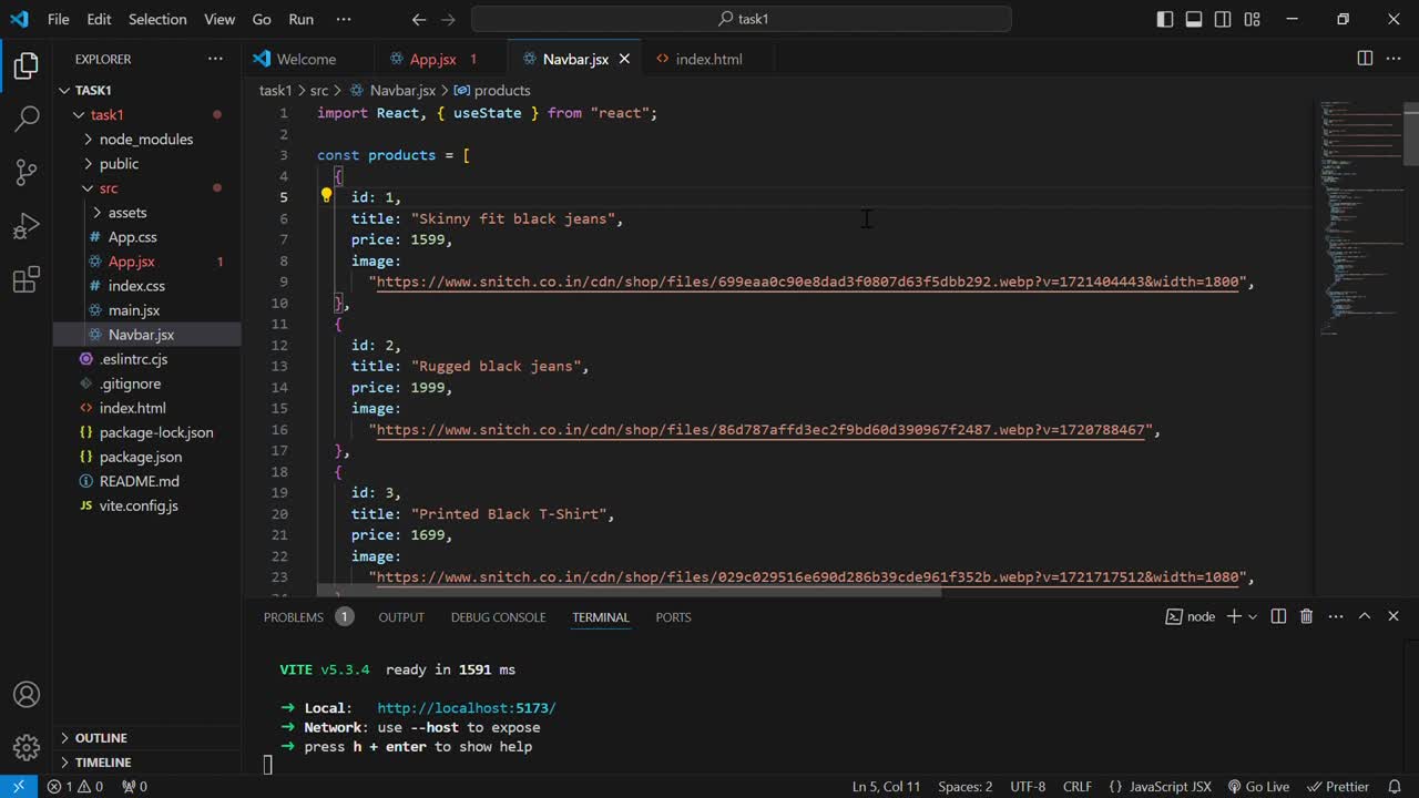 My next project using HTML and JAVASCIPT REACT | Smily Taneja posted on ... My next project using HTML and JAVASCIPT REACT | Smily Taneja posted on ...