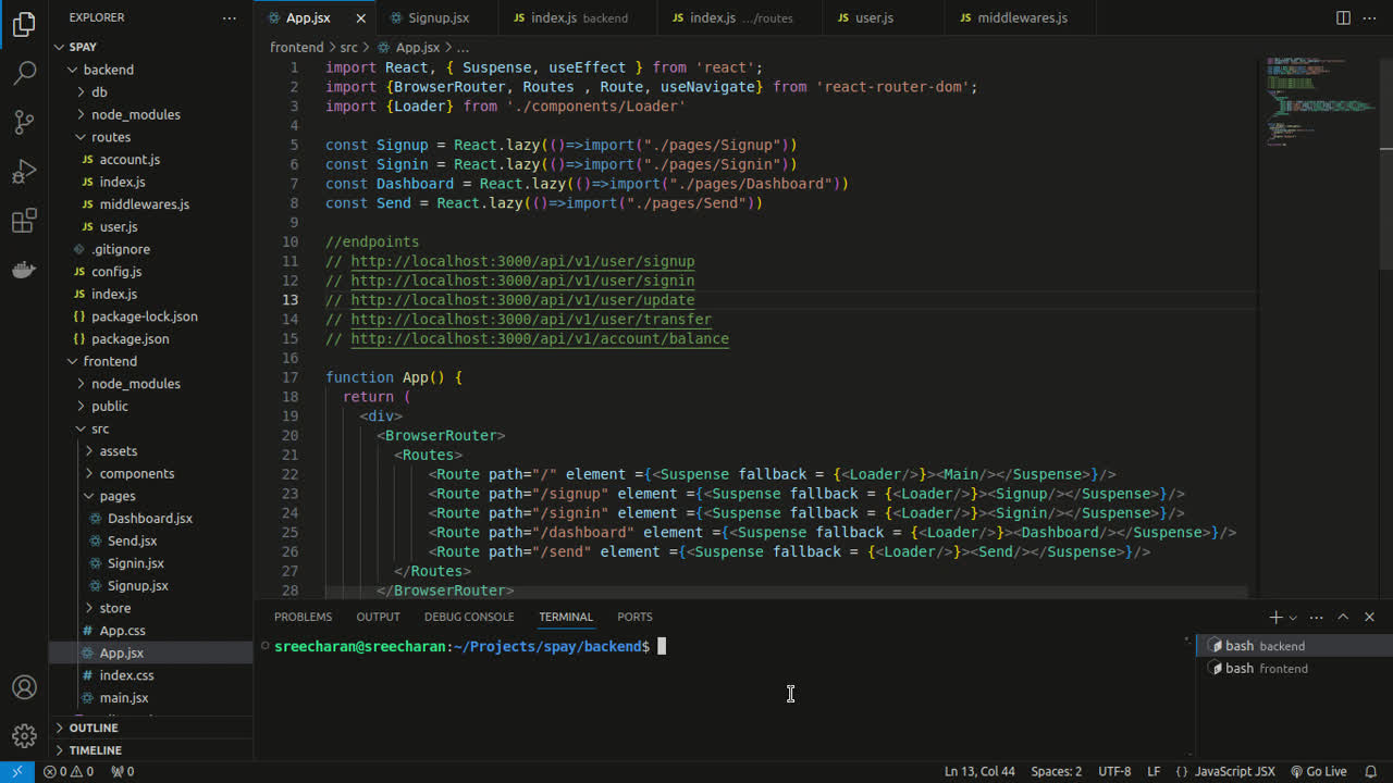 Sree Charan Desu on LinkedIn: #react #javascript #webdev #spay # ... Sree Charan Desu on LinkedIn: #react #javascript #webdev #spay # ...