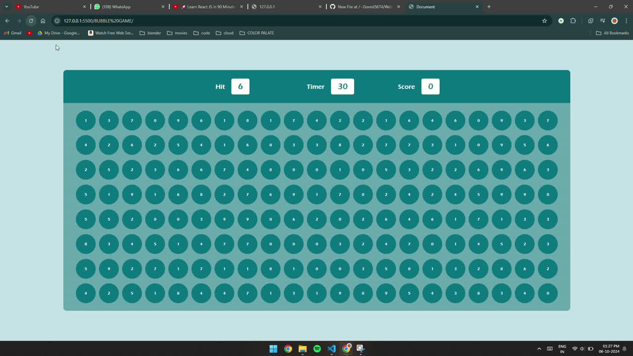 govind chudari on LinkedIn: 🚀 Exciting Project Update: Bubble Game with ... govind chudari on LinkedIn: 🚀 Exciting Project Update: Bubble Game with ...