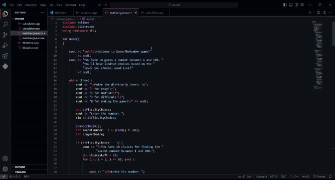 Dhruv Gupta on LinkedIn: #cpp #coding #numberguessinggame #internship # ... Dhruv Gupta on LinkedIn: #cpp #coding #numberguessinggame #internship # ...