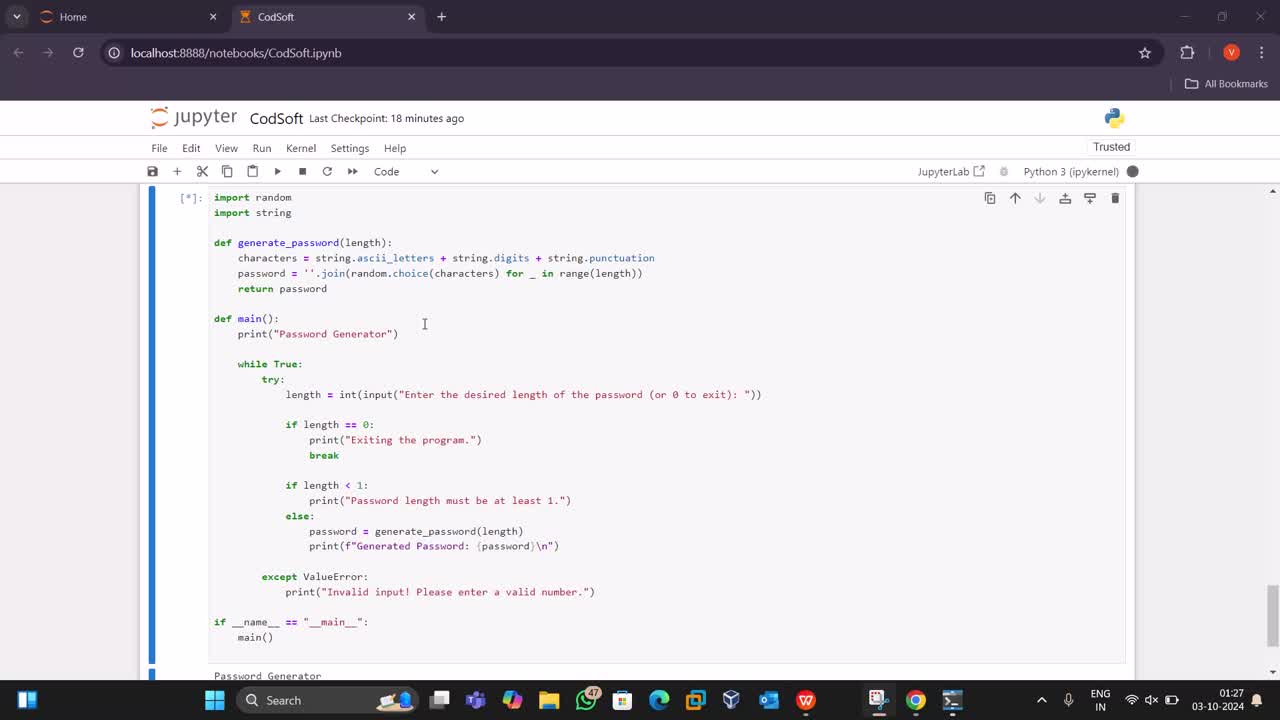 Vaibhav Vaghdale on LinkedIn: #python #internship #codsoft #programming Vaibhav Vaghdale on LinkedIn: #python #internship #codsoft #programming