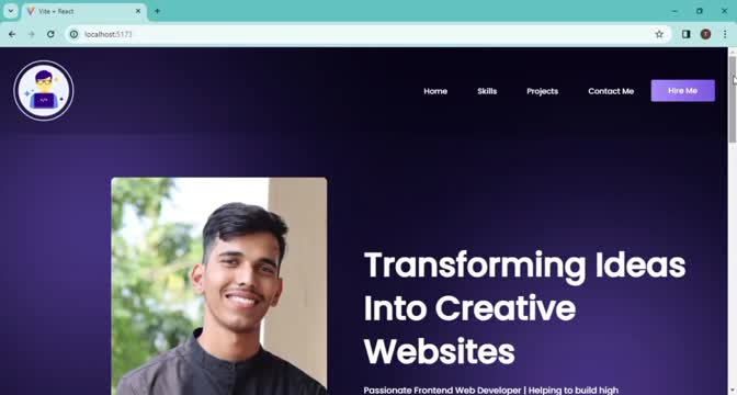 Made some changes to my Portfolio | S Adithiya Made some changes to my Portfolio | S Adithiya