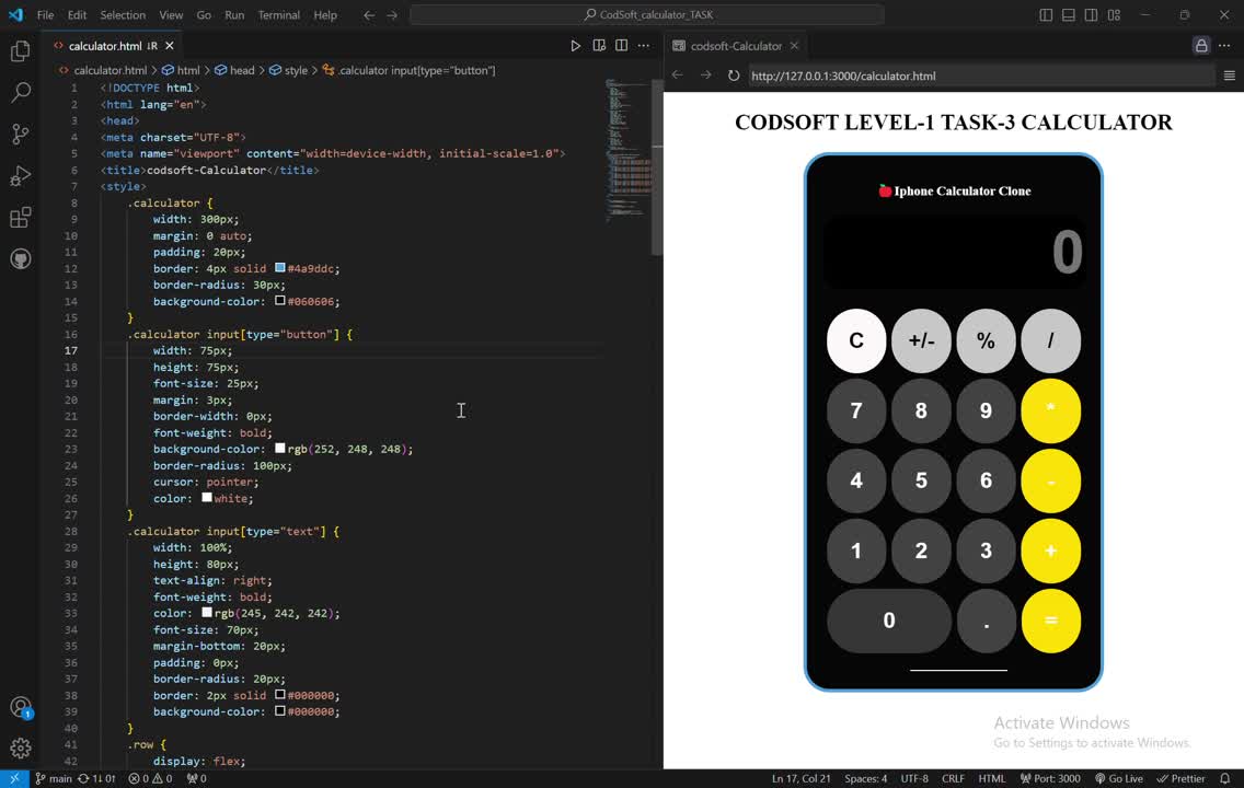 #codsoft #calculator #application #webdevelopment #internship ... #codsoft #calculator #application #webdevelopment #internship ...