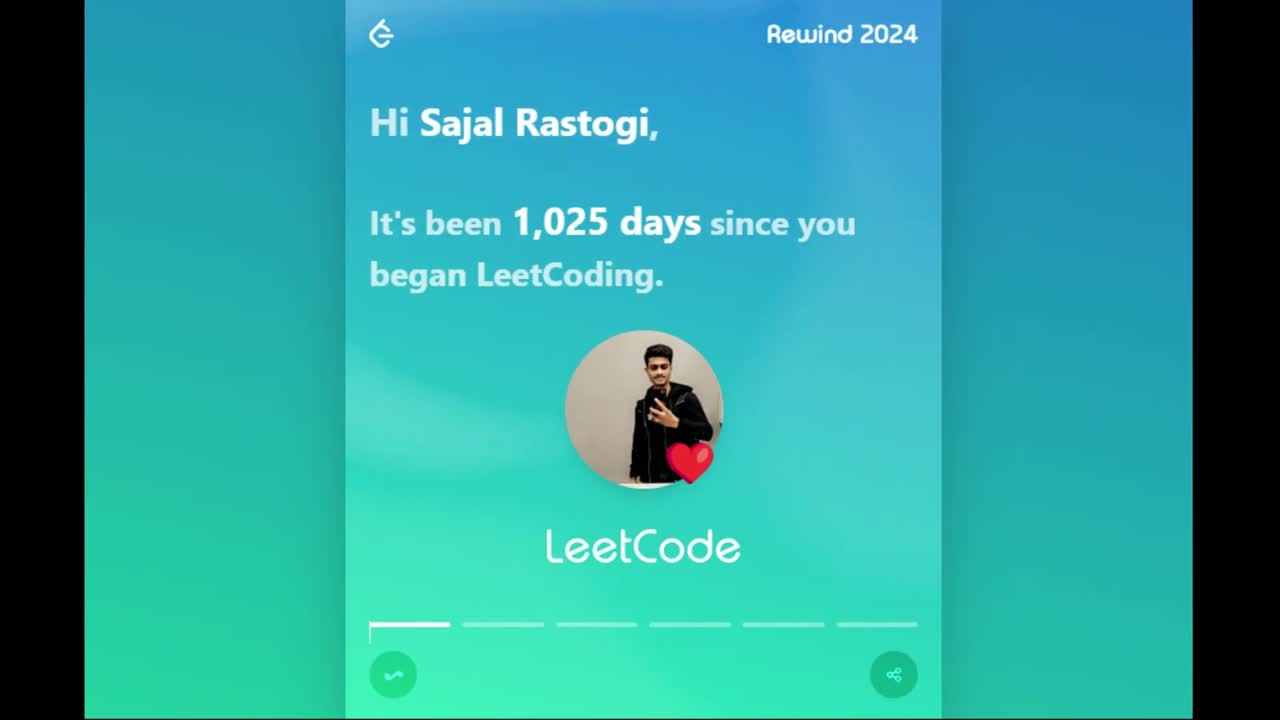 Sajal Rastogi on LinkedIn: #leetcode #growthmindset #codinggoals Sajal Rastogi on LinkedIn: #leetcode #growthmindset #codinggoals
