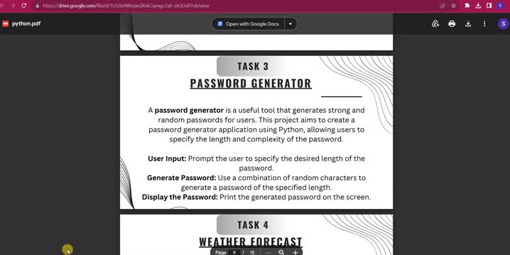 Sapna Kumari on LinkedIn: #codsoftintern #codsoft #passwordgenerator # ... Sapna Kumari on LinkedIn: #codsoftintern #codsoft #passwordgenerator # ...
