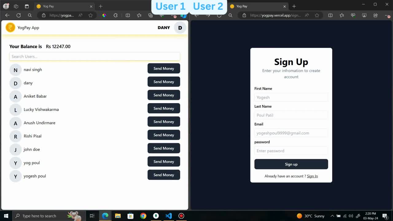 Developed PayMent WebApp with ReactJs, NodeJs, MongoDB | Yogesh Poul ... Developed PayMent WebApp with ReactJs, NodeJs, MongoDB | Yogesh Poul ...