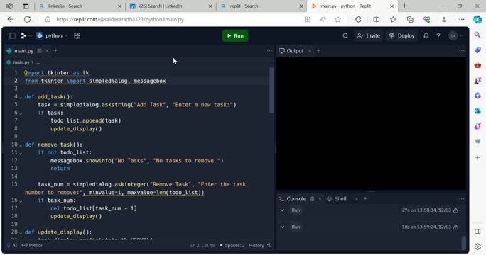 Sai Dasaradha Jarapala on LinkedIn: #codsoft #pythondevelopment # ... Sai Dasaradha Jarapala on LinkedIn: #codsoft #pythondevelopment # ...