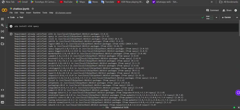 shaik khajasohail on LinkedIn: #chatbot #nlp #python #nltk # ... shaik khajasohail on LinkedIn: #chatbot #nlp #python #nltk # ...