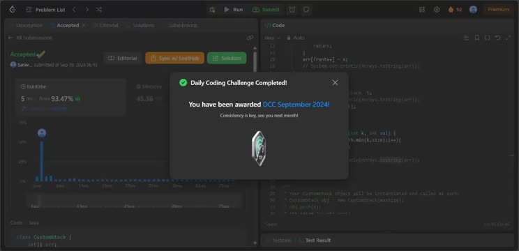 Saravanan G on LinkedIn: #leetcode #problemsolving #codingjourney # ... Saravanan G on LinkedIn: #leetcode #problemsolving #codingjourney # ...