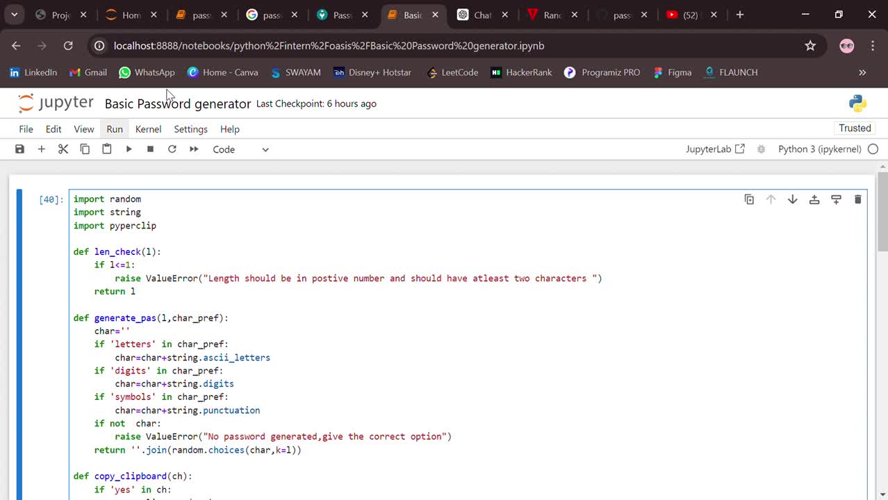 Anusri A on LinkedIn: #internship #python #coding #oasisinfobyte # ... Anusri A on LinkedIn: #internship #python #coding #oasisinfobyte # ...