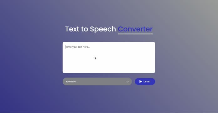Prince Vishal on LinkedIn: #texttospeech #project #mern #javascript Prince Vishal on LinkedIn: #texttospeech #project #mern #javascript