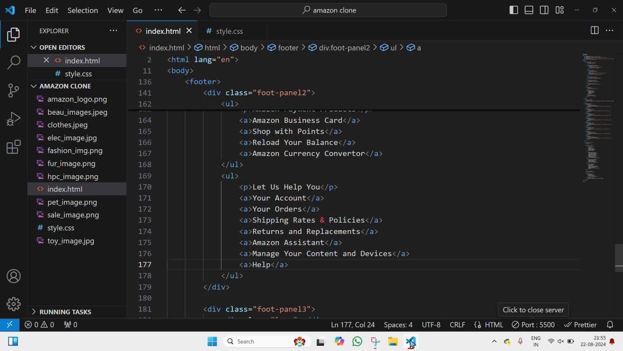 Sohan Kondass on LinkedIn: #webdevelopment #html #css #amazonclone # ... Sohan Kondass on LinkedIn: #webdevelopment #html #css #amazonclone # ...