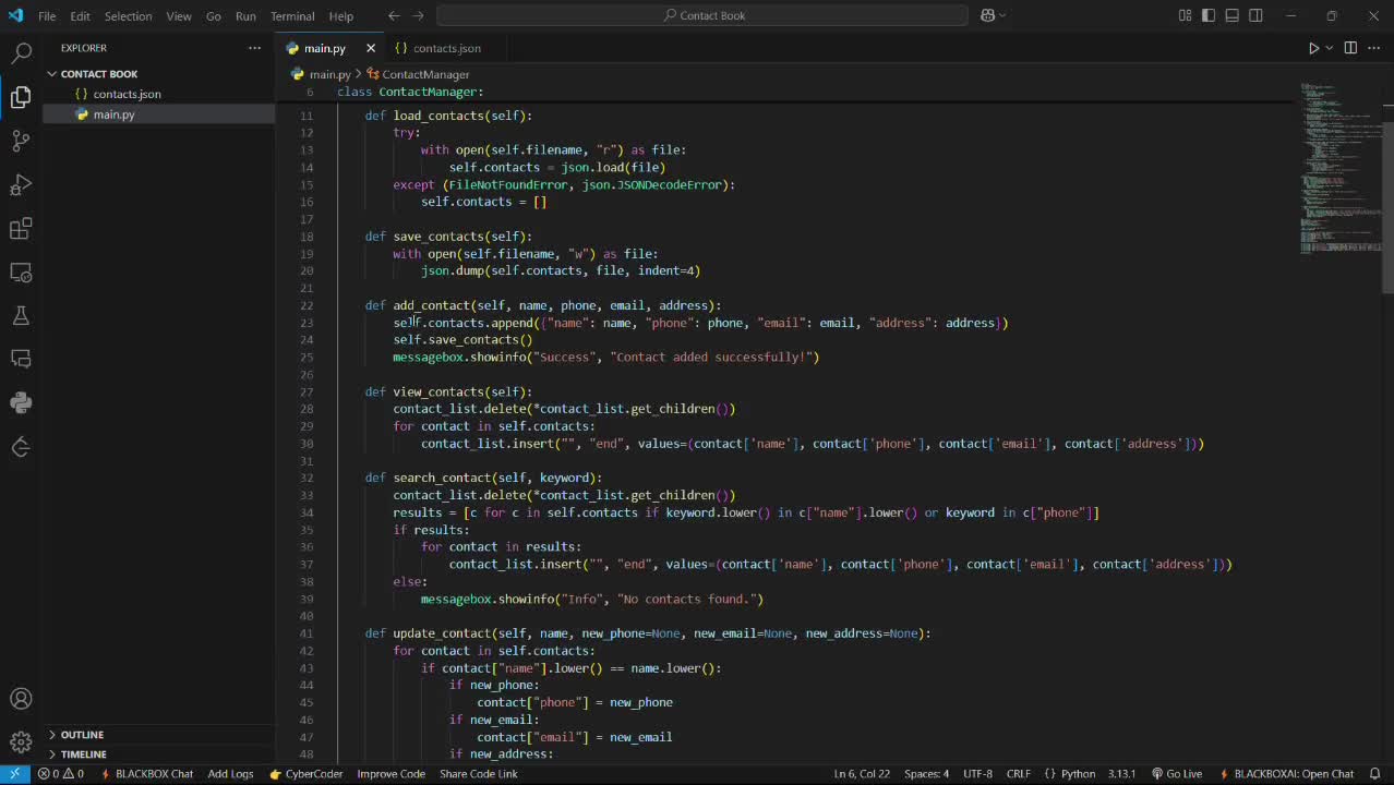 #python #coding #project #contactbook #programming #learning ... #python #coding #project #contactbook #programming #learning ...