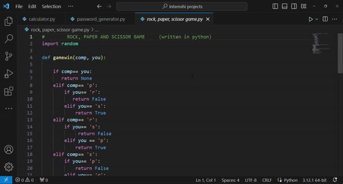 Made a Python game with CodSoft | Mohammad Hammad posted on the topic ... Made a Python game with CodSoft | Mohammad Hammad posted on the topic ...