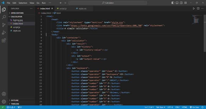 Swarnim Pandey on LinkedIn: Created a HTML CALCULATOR using HTML, CSS ... Swarnim Pandey on LinkedIn: Created a HTML CALCULATOR using HTML, CSS ...