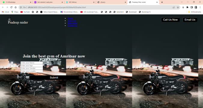Pradeep Yadav on LinkedIn: #html5 #css #javascript #bootstrap5 Pradeep Yadav on LinkedIn: #html5 #css #javascript #bootstrap5