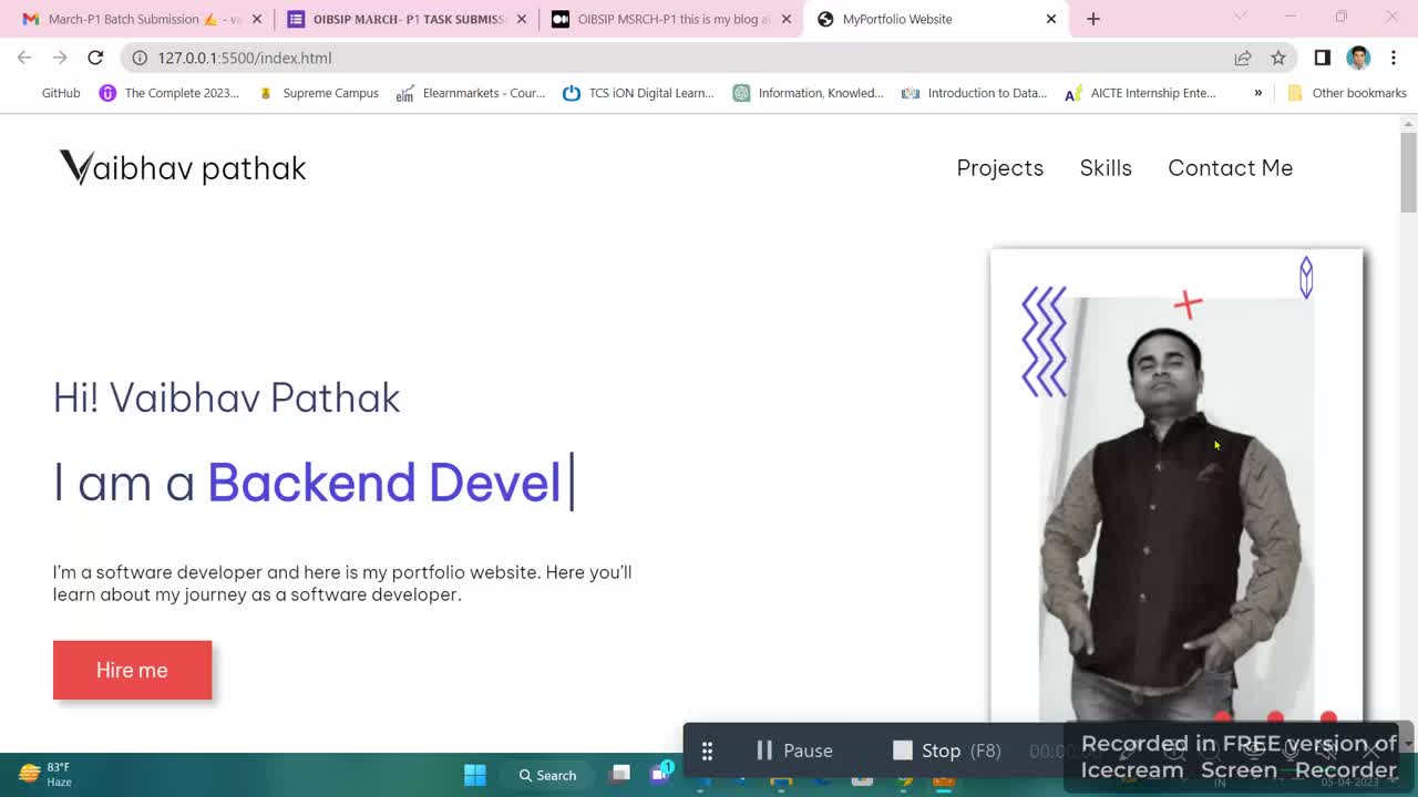 Vaibhav Pathak on LinkedIn: #task2 #level1 #oasisinfobyte #internship # ... Vaibhav Pathak on LinkedIn: #task2 #level1 #oasisinfobyte #internship # ...