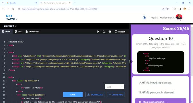 Mahendran K on LinkedIn: HTML & CSS Project 10 Mahendran K on LinkedIn: HTML & CSS Project 10