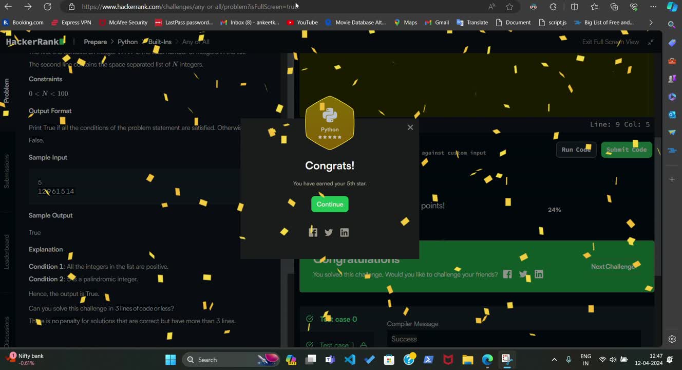 Ankeet Kumar sah on LinkedIn: #python #hackerrank #programming # ... Ankeet Kumar sah on LinkedIn: #python #hackerrank #programming # ...