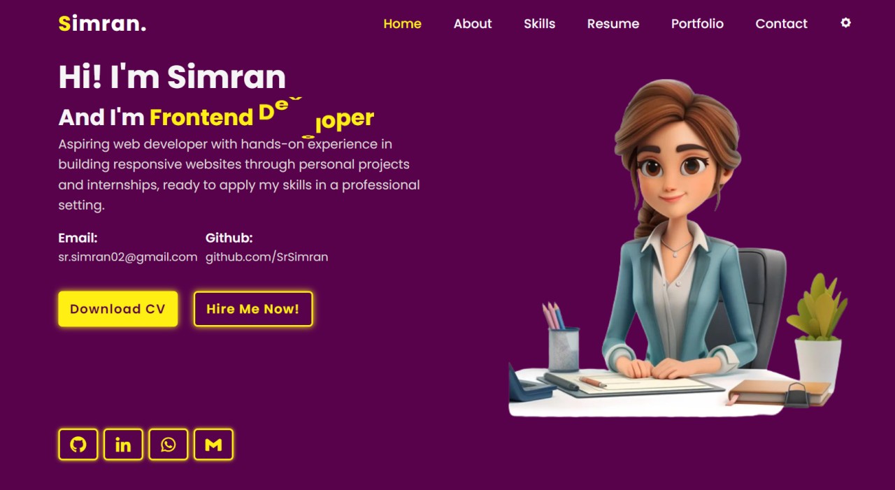 Simran Simran on LinkedIn: #webdevelopment #portfolio #html #css # ... Simran Simran on LinkedIn: #webdevelopment #portfolio #html #css # ...