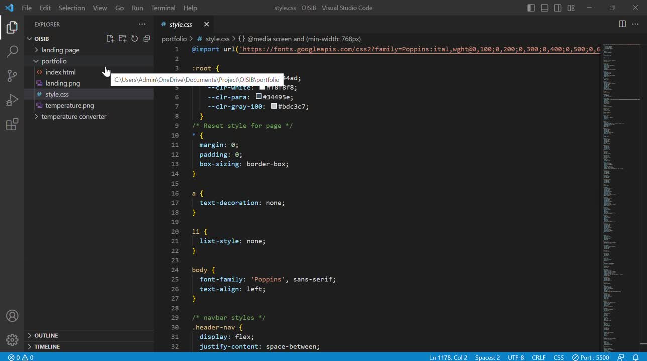 Varsha Ghodase on LinkedIn: #task1 #level1 #intern #css #html # ... Varsha Ghodase on LinkedIn: #task1 #level1 #intern #css #html # ...