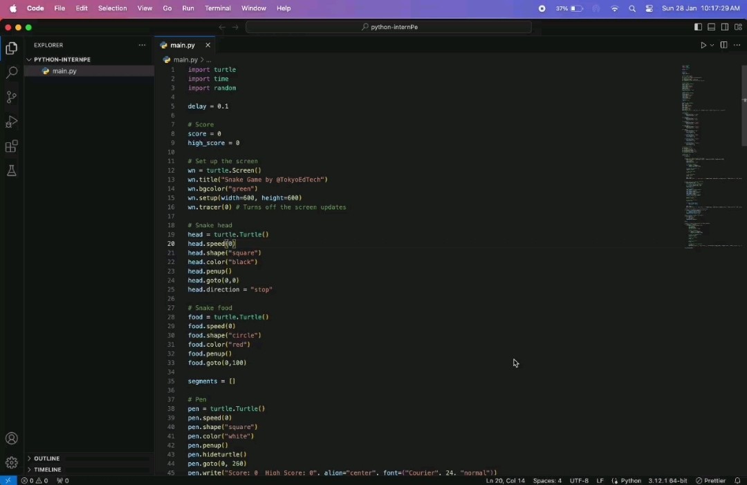 Janani Prabakaran on LinkedIn: #pythonprogramming #task3 # ... Janani Prabakaran on LinkedIn: #pythonprogramming #task3 # ...