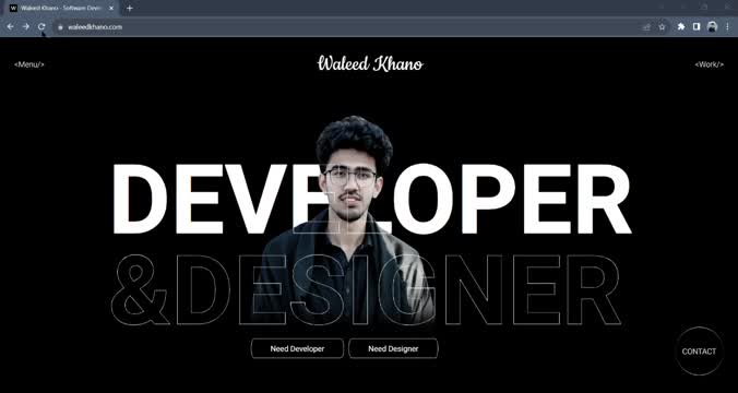 Waleed Muhammad on LinkedIn: #portfoliowebsite #gsap #nextjs #animation ... Waleed Muhammad on LinkedIn: #portfoliowebsite #gsap #nextjs #animation ...