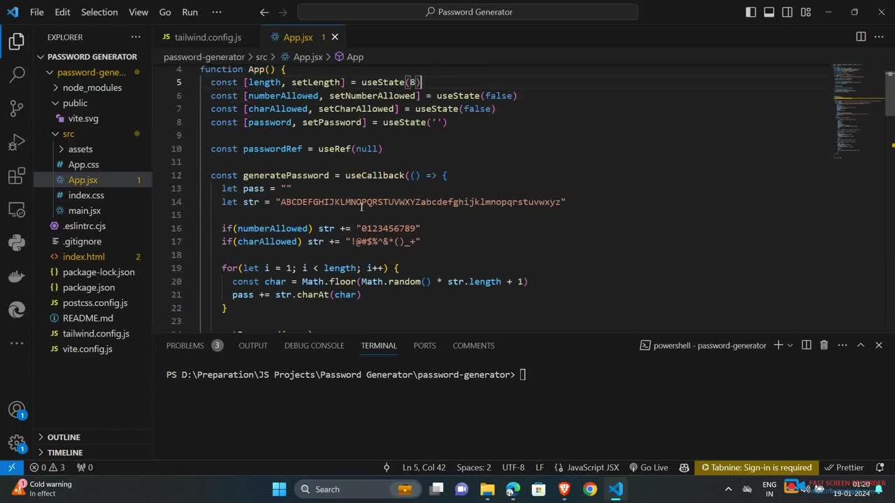 Day 18 of #30dayschallenge: Password Generator App | Mohammad Imran ... Day 18 of #30dayschallenge: Password Generator App | Mohammad Imran ...