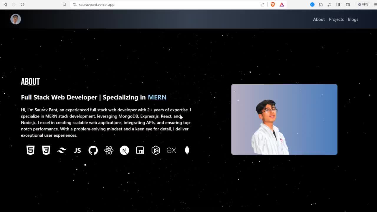 Saurav Pant on LinkedIn: #webdevelopment #portfoliowebsite Saurav Pant on LinkedIn: #webdevelopment #portfoliowebsite