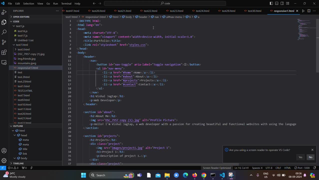Vishal Jagtap on LinkedIn: #css #html #internship # ... Vishal Jagtap on LinkedIn: #css #html #internship # ...