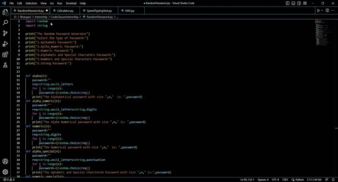 Devi Bhargavi Kilaru on LinkedIn: #pythondeveloper #codeclause #internship Devi Bhargavi Kilaru on LinkedIn: #pythondeveloper #codeclause #internship