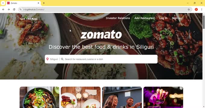 Riddhi Roy on LinkedIn: #webdevelopment #html #css #zomatoclone # ... Riddhi Roy on LinkedIn: #webdevelopment #html #css #zomatoclone # ...