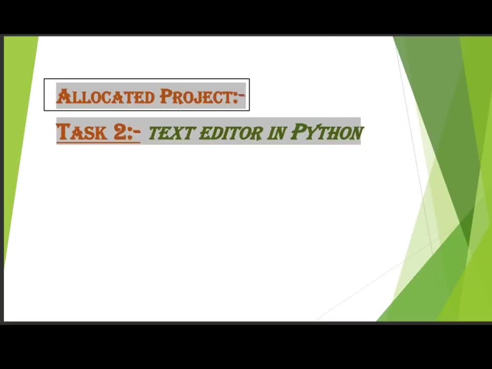 RUPESH KUMAR K on LinkedIn: TASK 2: - Text editor in python RUPESH KUMAR K on LinkedIn: TASK 2: - Text editor in python