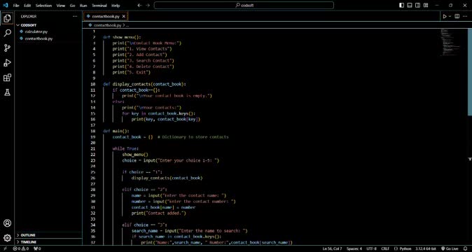 shashank shekhar singh on LinkedIn: #internship #codsoft #python shashank shekhar singh on LinkedIn: #internship #codsoft #python