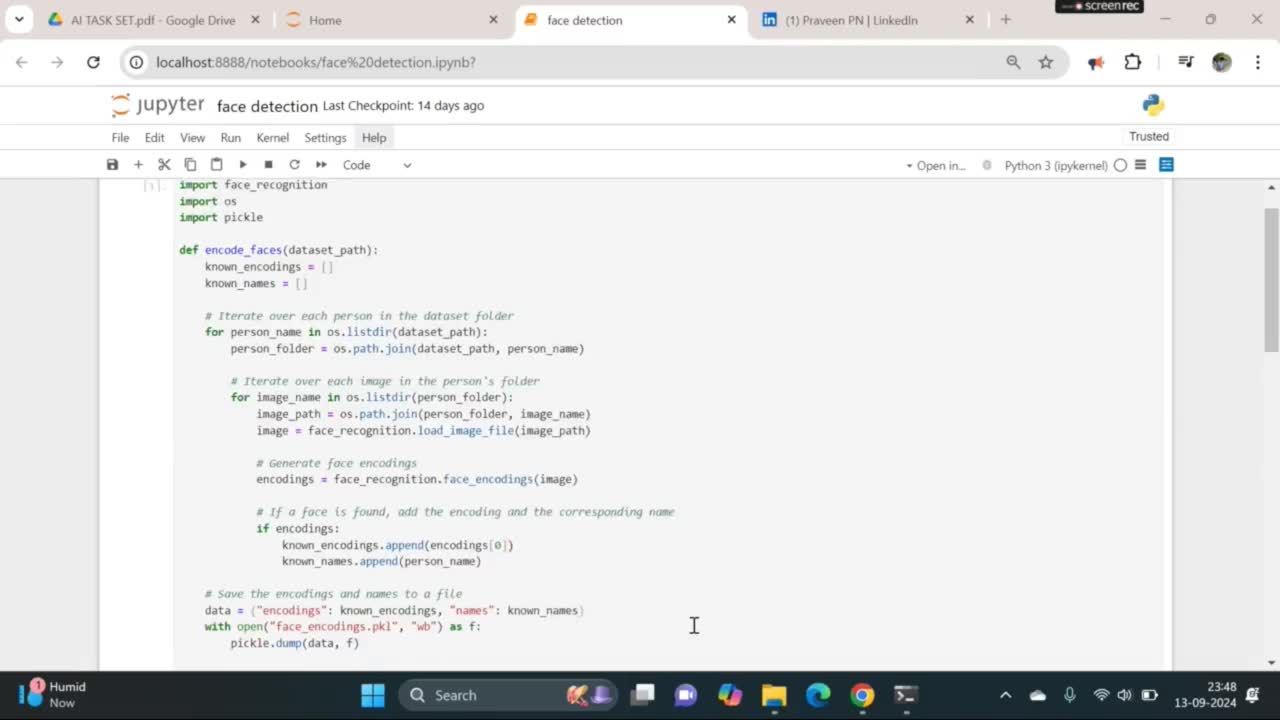 Praveen PN on LinkedIn: #facerecognition #ai #computervision # ... Praveen PN on LinkedIn: #facerecognition #ai #computervision # ...