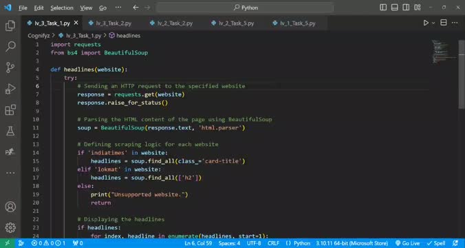 Prasad Gadekar on LinkedIn: #webscrapingmagic #cognyfyzadventure # ... Prasad Gadekar on LinkedIn: #webscrapingmagic #cognyfyzadventure # ...
