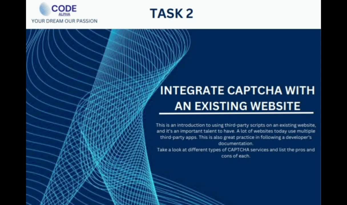 Rooban Vignesh on LinkedIn: #webdevelopment #internship #captcha #codealpha Rooban Vignesh on LinkedIn: #webdevelopment #internship #captcha #codealpha
