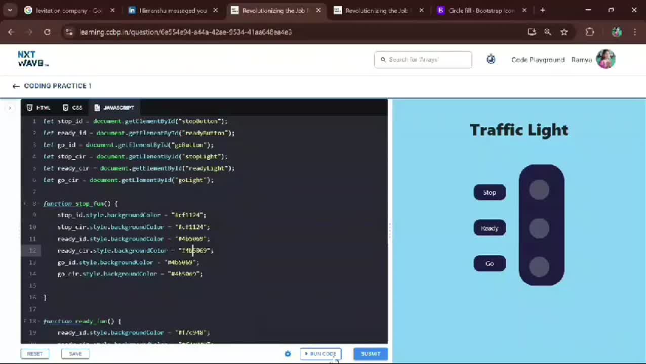 How I created a traffic signal application using JavaScript | Keerthi ... How I created a traffic signal application using JavaScript | Keerthi ...