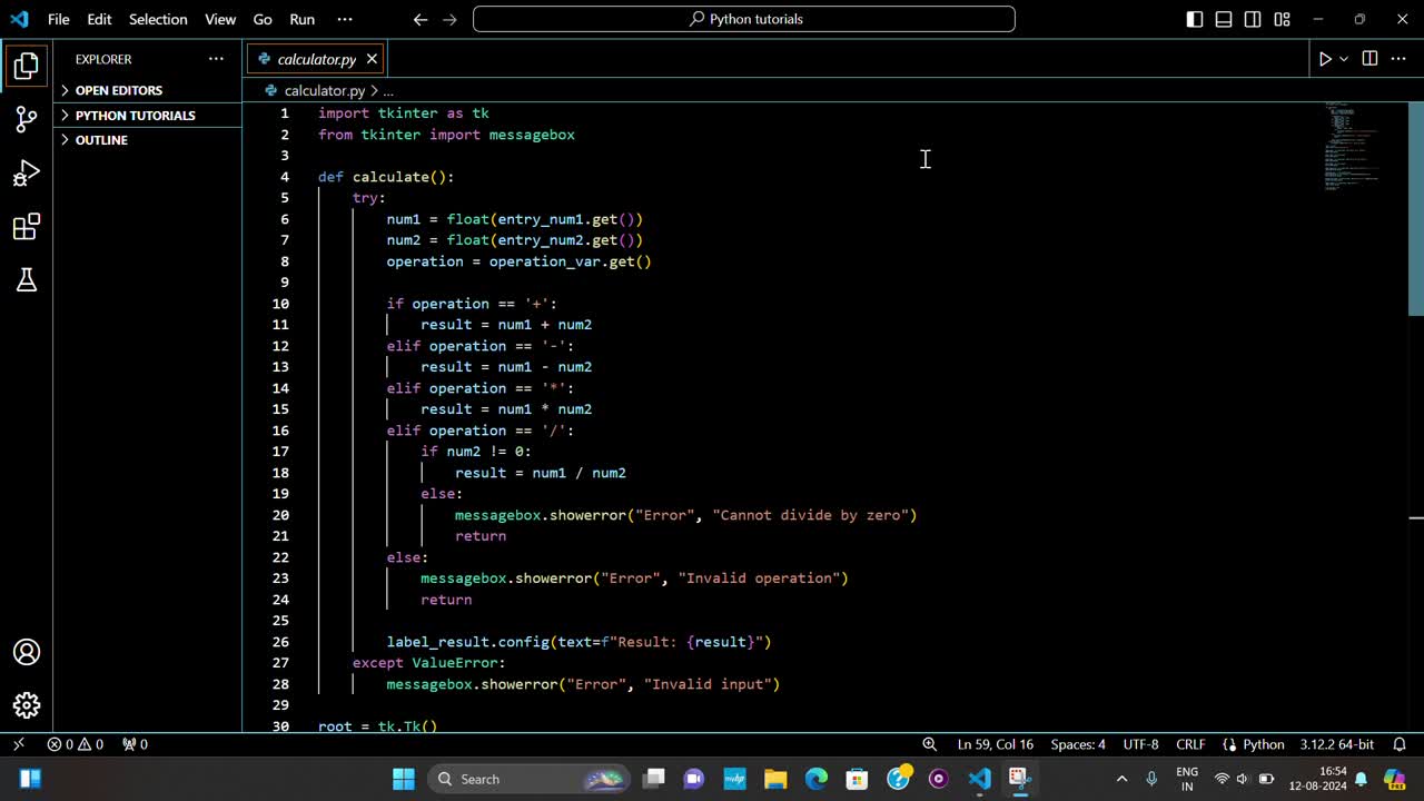 Yatharth Pathak on LinkedIn: #python #tkinter #codsoft #programming # ... Yatharth Pathak on LinkedIn: #python #tkinter #codsoft #programming # ...