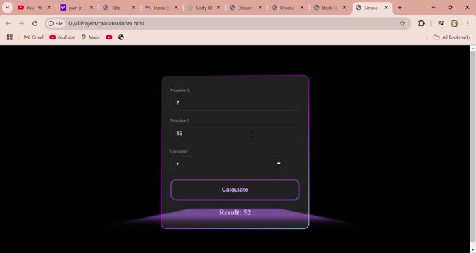muhammad Asif on LinkedIn: simple calculator with HTML / CSS / JS muhammad Asif on LinkedIn: simple calculator with HTML / CSS / JS