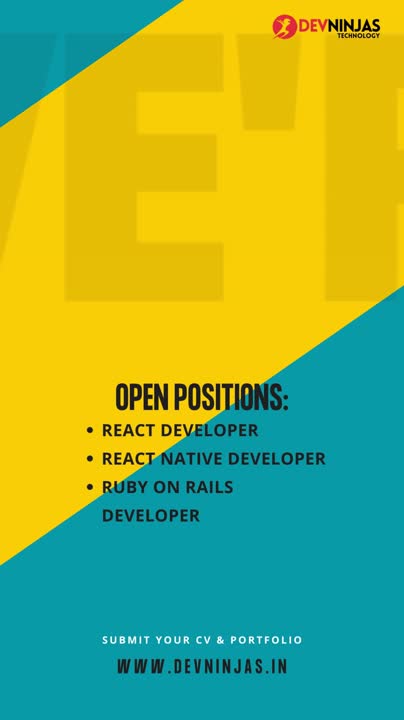 DevNinjas Technology on LinkedIn: #hiring #urgenthiring #jaipurjobs # ... DevNinjas Technology on LinkedIn: #hiring #urgenthiring #jaipurjobs # ...