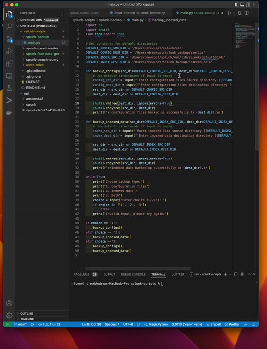 Andrew Hendrix on LinkedIn: #splunkengineer #pythonprogramming # ... Andrew Hendrix on LinkedIn: #splunkengineer #pythonprogramming # ...