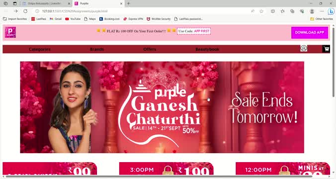 Shilpa Rekulapally on LinkedIn: #html #css #bootstrap #10000coders Shilpa Rekulapally on LinkedIn: #html #css #bootstrap #10000coders